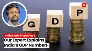 Express Explained Our Expert Explains Indias Gdp Numbers For The July