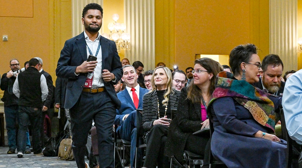 Maxwell Frost, first Generation-Z Congressman, gets his bearings on ...