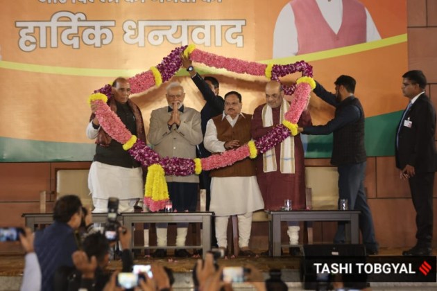 BJP’s saffron surge sweeps Gujarat, retains power for record 7th term ...