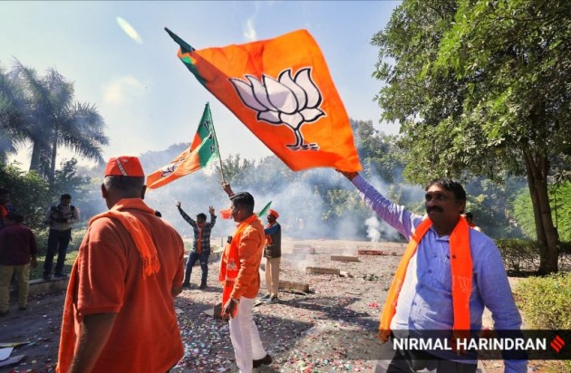 BJP’s saffron surge sweeps Gujarat, retains power for record 7th term ...
