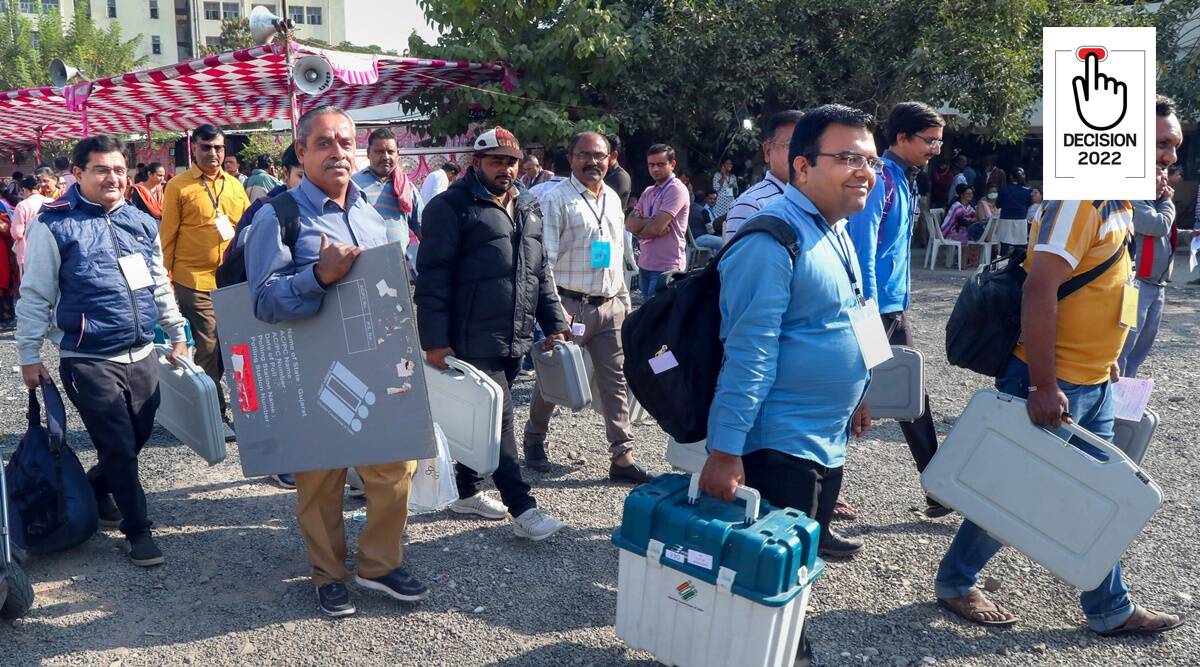 Phase-1 polling: Final turnout at 63 pc, says EC; less than 2017 ...