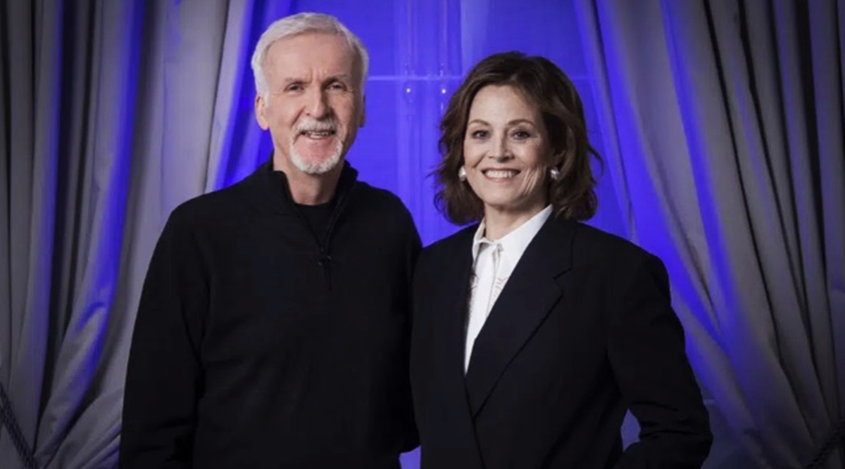 Sigourney Weaver, James Cameron float on in Way of Water | Hollywood ...