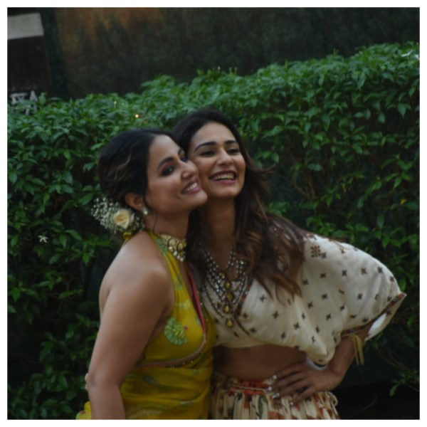 Aly Goni, Jasmin Bhasin, Hina Khan attend Kaushal Joshi and Heena Lad’s wedding, see photos ...