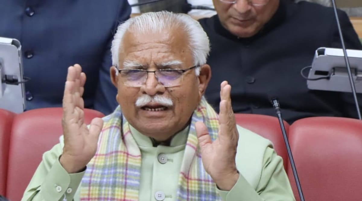 Haryana CM Khattar slams LoP, says his statements wrong | Chandigarh ...