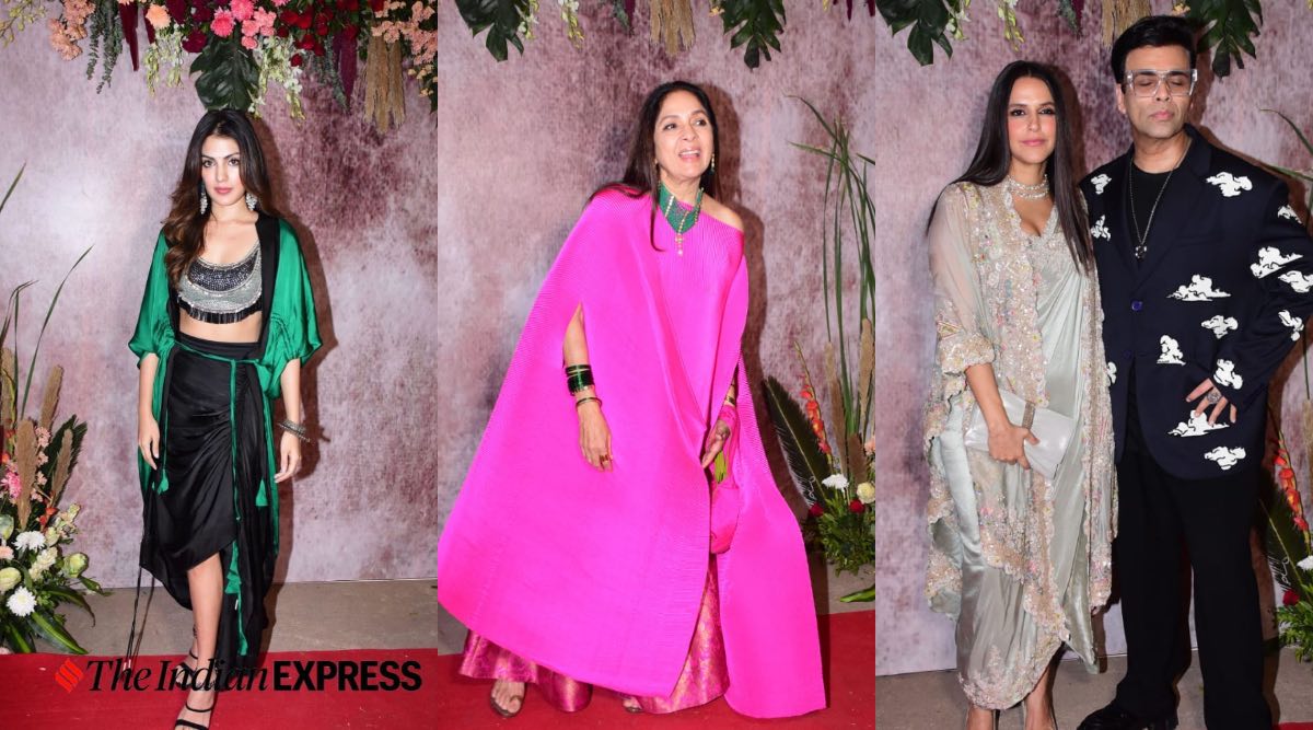 Karan Johar, Neena Gupta, Vidya Balan, Rhea Chakraborty attend Guneet ...