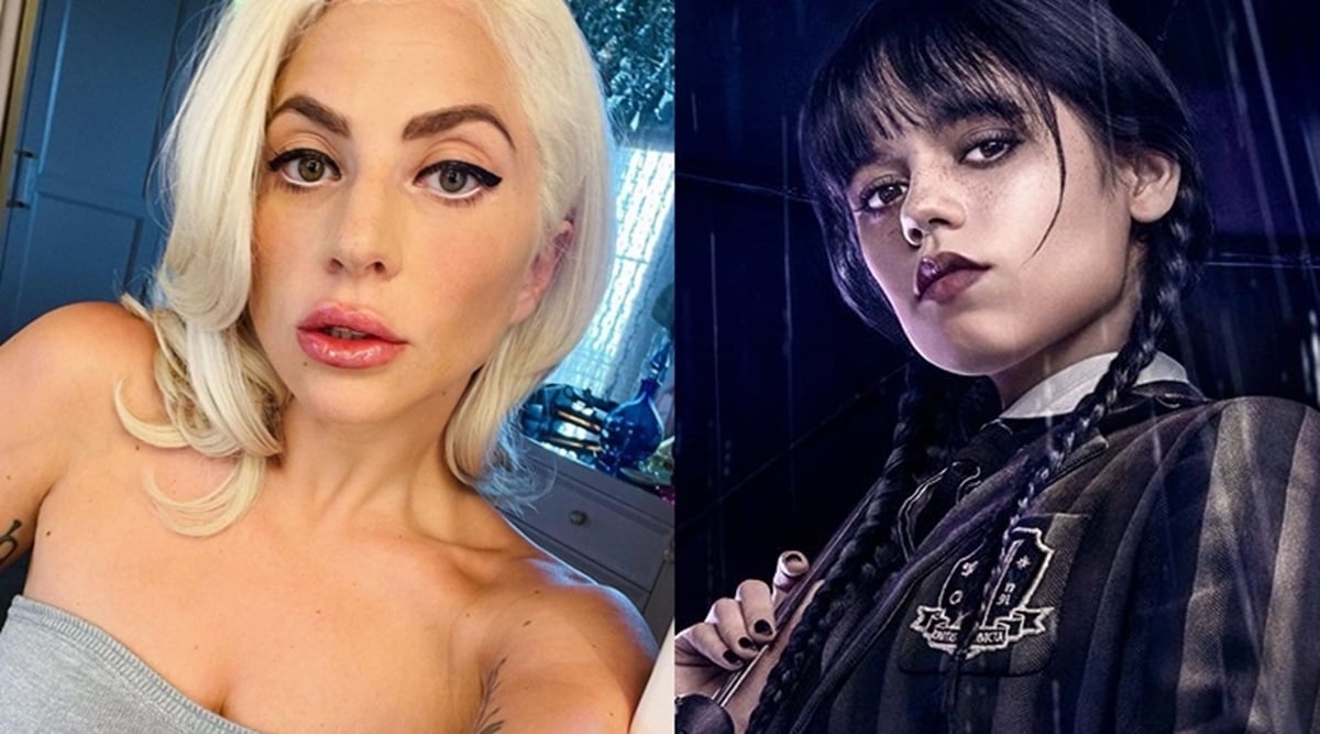 Lady Gaga performs the viral Wednesday Addams dance, watch video | Web ...