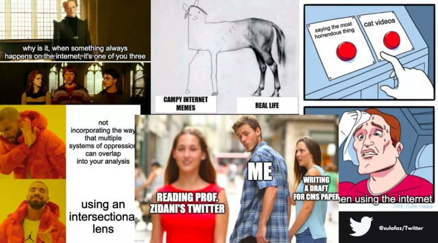 Students decipher takeaways from class in form of memes, professor puts ...