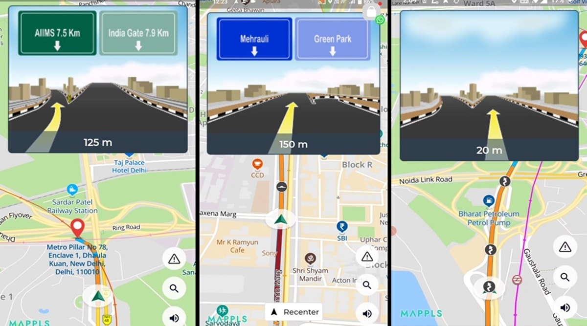MapMyIndia introduces ‘Junction View’ feature for Mappls app ...