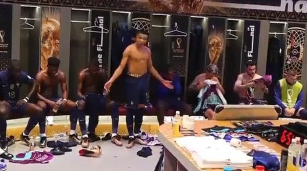 Watch: Kylian Mbappe gives rousing speech to teammates at half time ...