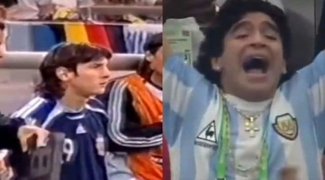 After Messi’s World Cup win with Argentina, video of Maradona reacting ...