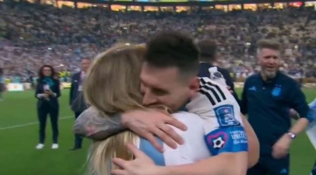 Woman Messi hugged after win is not his mother | Football News - The ...