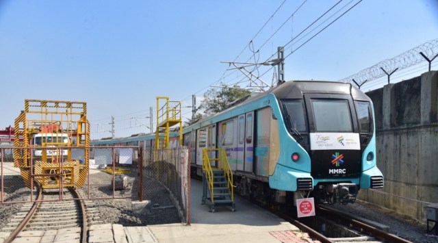 Second train for underground corridor of Mumbai Metro’s line 3 arrives ...