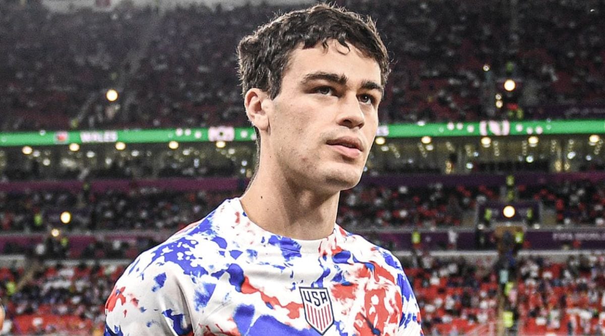 USA’s Gio Reyna was almost sent home during the World Cup for lack of ...