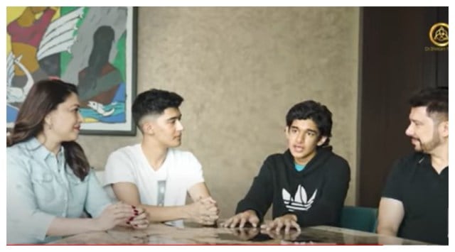 Madhuri Dixit’s son Ryan says kids ‘need more space’ as he calls his ...