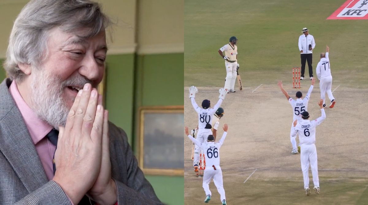 Watch: MCC President Stephen Fry’s ‘priceless’ reaction to England’s ...