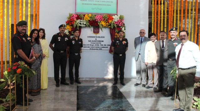 New academic block, auditorium opened at Army Law College in Pune ...