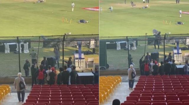Watch: Mccullum turns spiderman, climbs up the fence to get fan’s shirt ...