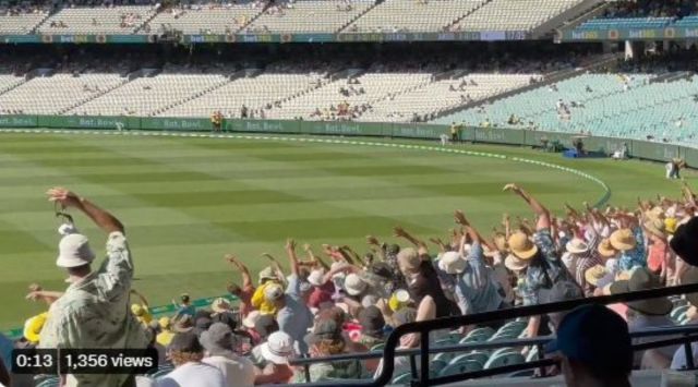 Watch: Kagiso Rabada does a Merv Hughes, makes the MCG crowd follow his ...