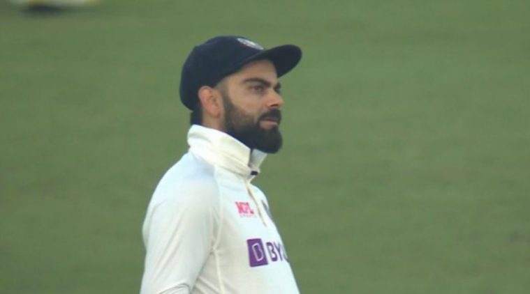 Virat Kohli gestures Zakir Hasan to take off his jersey to waste more ...