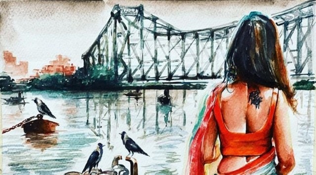 Artist who recreates Kolkata streets in vibrant colours on canvas | Art ...