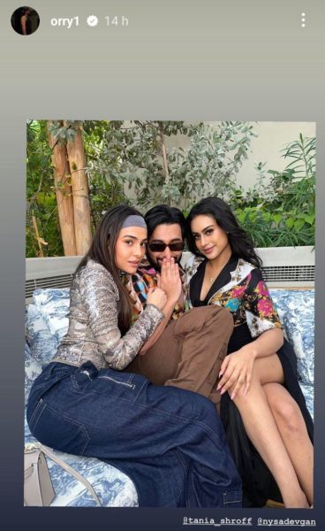 Nysa Devgn jets off to Dubai with friends to ring in 2023, Orry shares ...