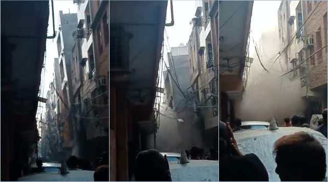 4-storey building collapses in Delhi’s Shastri Nagar, police say no ... 4-storey building collapses in Delhi’s Shastri Nagar, police say no ...