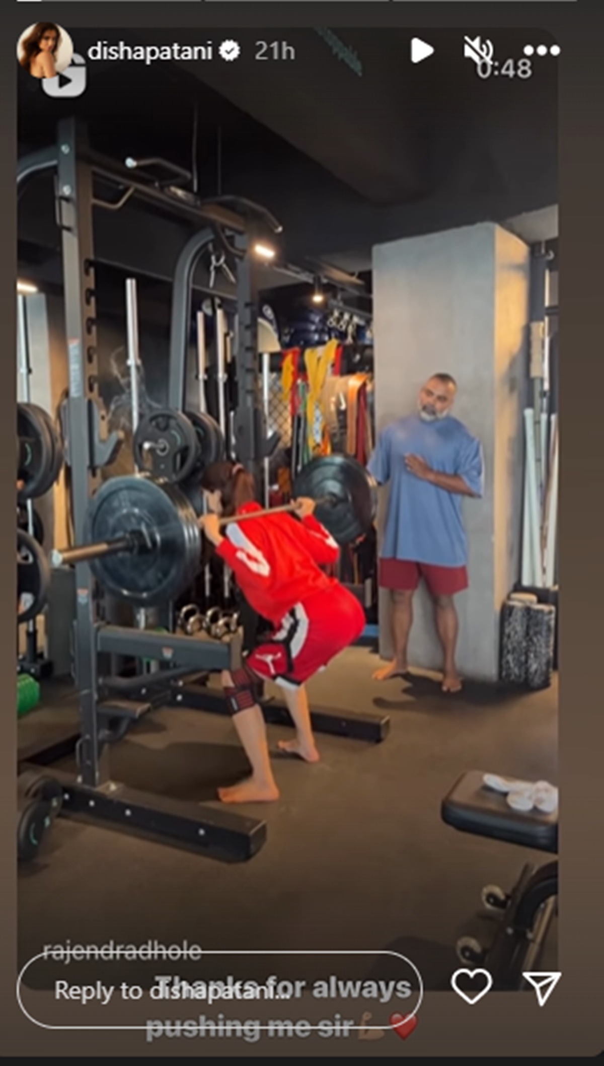 Disha Patani hits the gym ‘with fatigue and sleep deprivation’; trainer ...