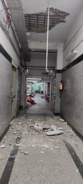 Portion of ceiling collapses at Centre-run children’s hospital in Delhi ...