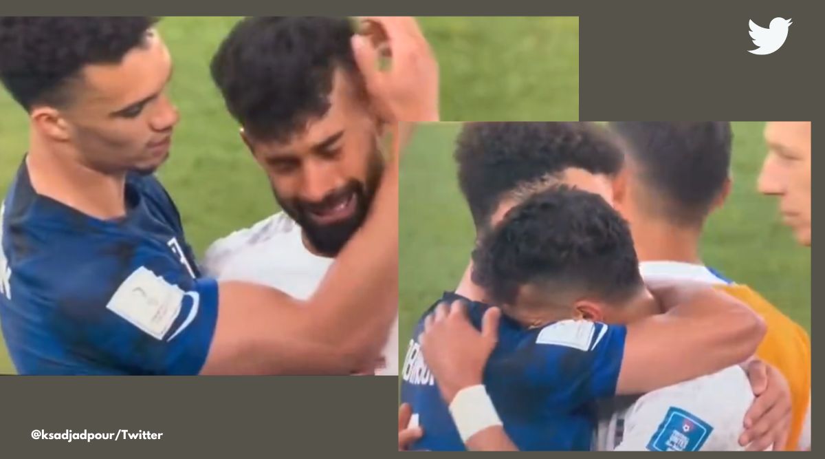 Compassion at its finest: US player consoles Iranian opponent after his ...