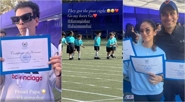 Kareena Kapoor-Saif Ali Khan cheer for son Taimur, Mira Rajput collects ...