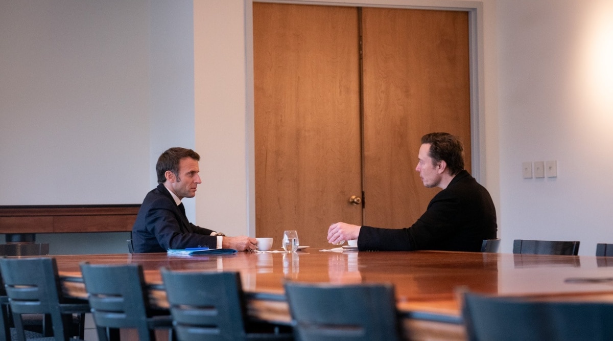 France’s Emmanuel Macron discussed Twitter content rules in meeting ...