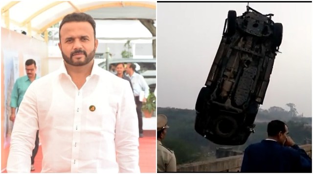 BJP MLA Jaykumar Gore, 3 others injured as car plunges into 50-ft ditch ...
