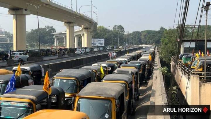Autorickshaw drivers in Pune resume strike demanding action against ...