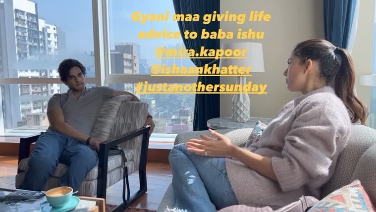 Mira Rajput slaps brother-in-law Ishaan Khatter as they recreate an iconic scene, Shahid Kapoor ...