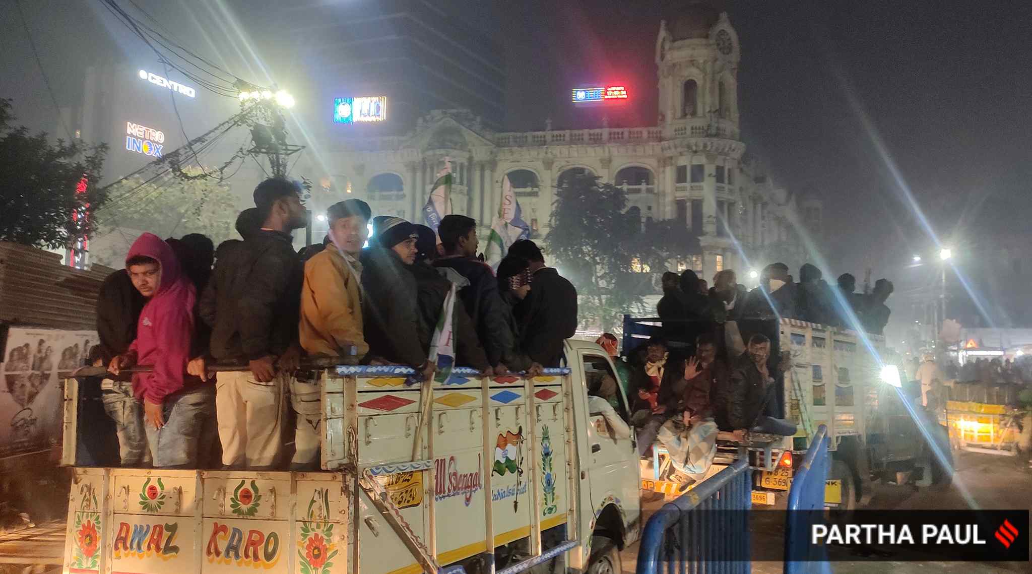 ISF workers, police clash after MLA’s arrest at Kolkata protest against ...