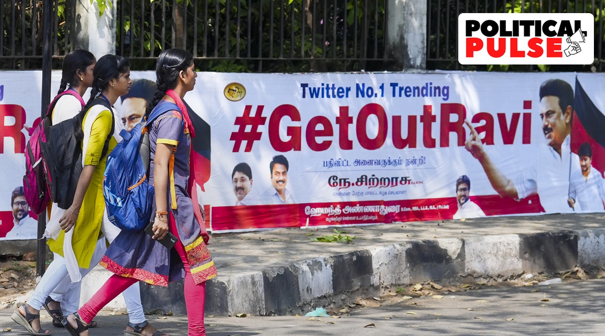 ‘Get Out Ravi’ posters across Chennai, DMK leaders say Stalin tried to ...