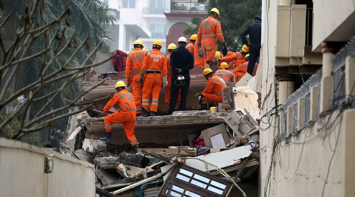 Lucknow building collapse: Two women killed, SP MLA’s builder son ...
