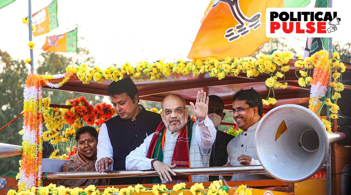 BJP faces tough challenge to retain power in Tripura amid emerging ...