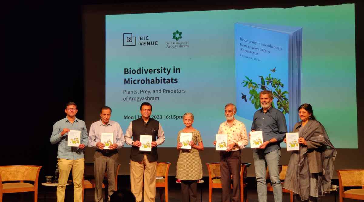 Narayan Ramachandran launches book on biodiversity habitat authored by ...