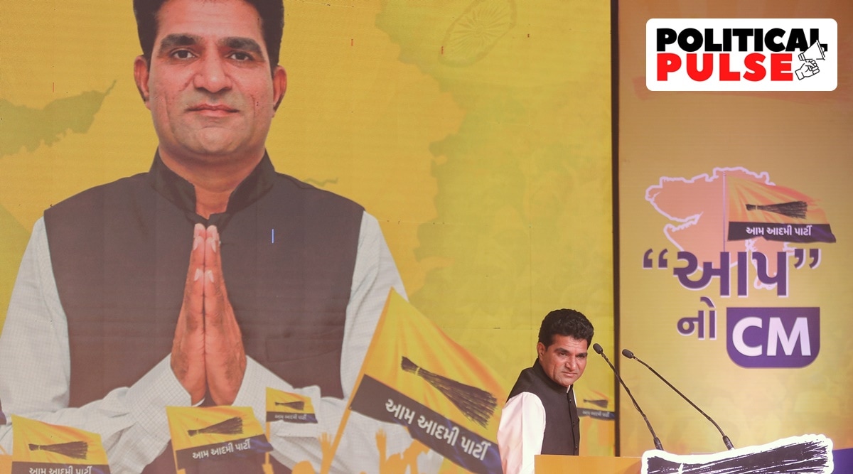 Month after poll results, AAP revamps Gujarat unit, appoints Isudan ...