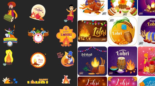 Happy Lohri 2023: How to send Lohri stickers on WhatsApp, Instagram ...