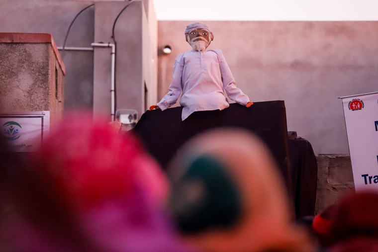 Camel carts, puppets, vaccine songs: Taking the Covid shot to the ...