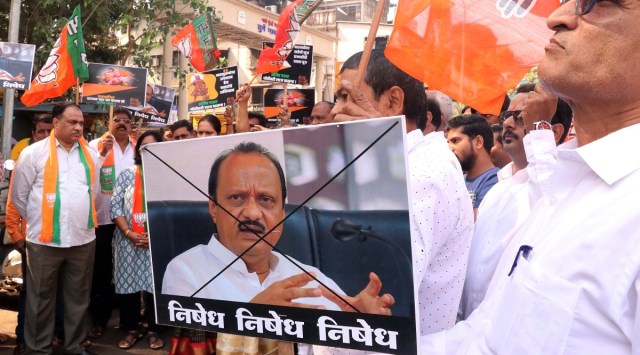 Remarks by Ajit Pawar, Jitendra Awhad on historical figures give BJP opportunity to counter MVA ...