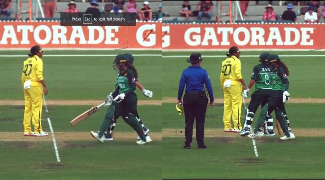 Watch: Pakistan’s Nida Dar and Kainat Imtiaz involve in a bizarre run ...