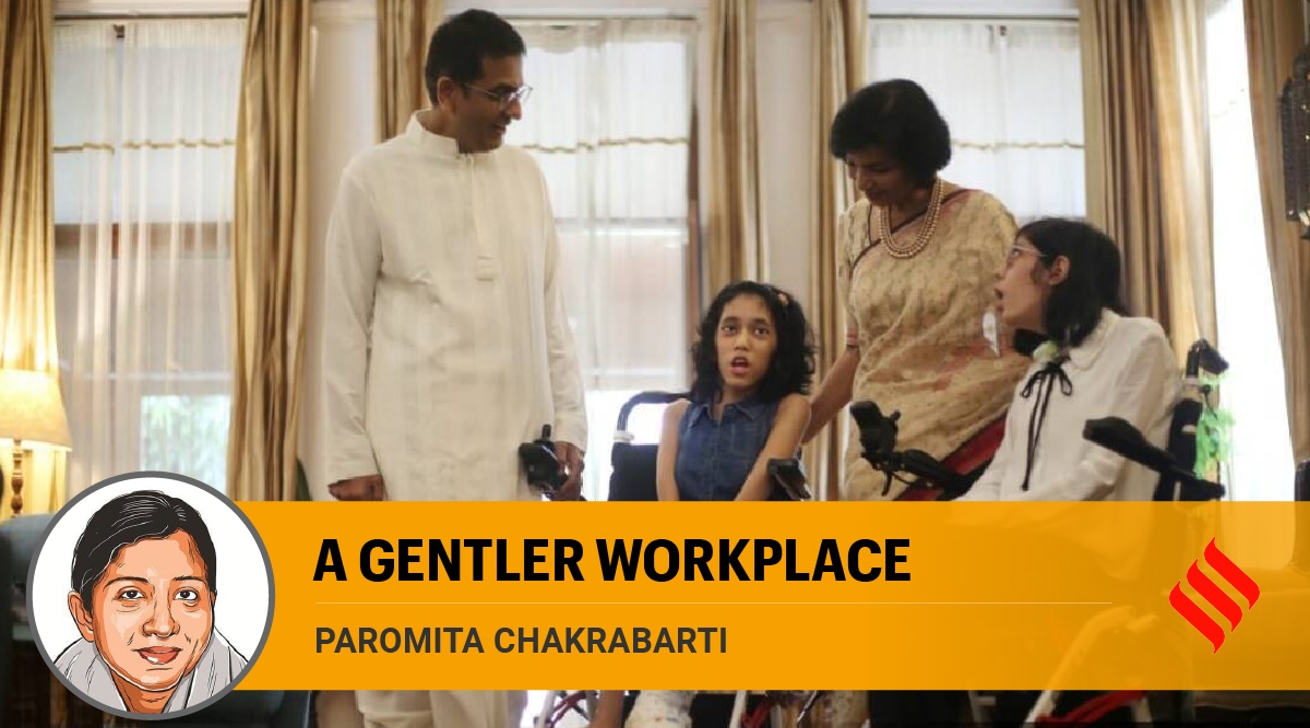 Chief Justice Chandrachud brings his daughters to Supreme Court: What ...