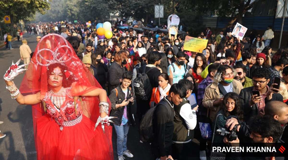 Delhi celebrates first Queer Pride Parade post COVID-19 pandemic ...