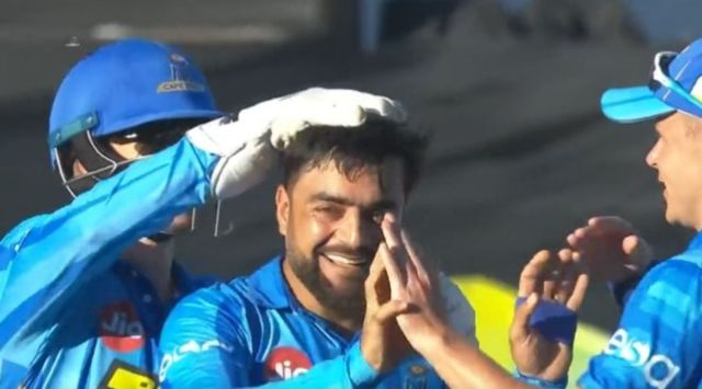 Watch: Rashid Khan takes 500 T20 wickets in SA20 match against Pretoria ...