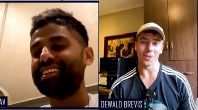 I want to learn the no look six from you: Suryakumar Yadav tells Dewald ...