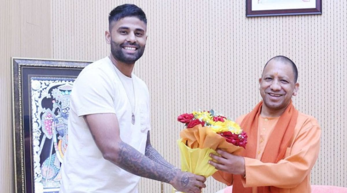 UP CM Yogi calls Suyrakumar Yadav Mr 360° in tweet | Cricket News - The Indian Express