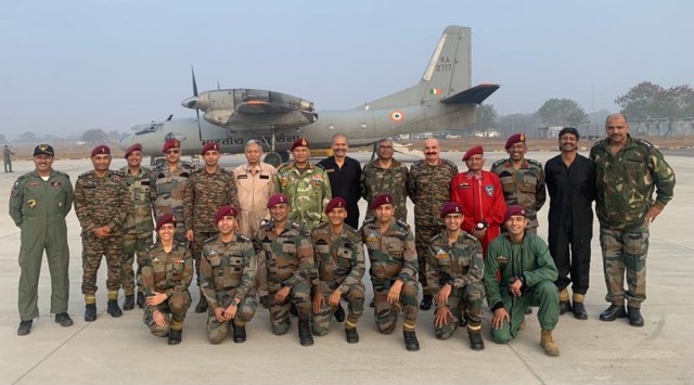 Army conducts paradrop, paramotor display in Pune | Pune News - The ...